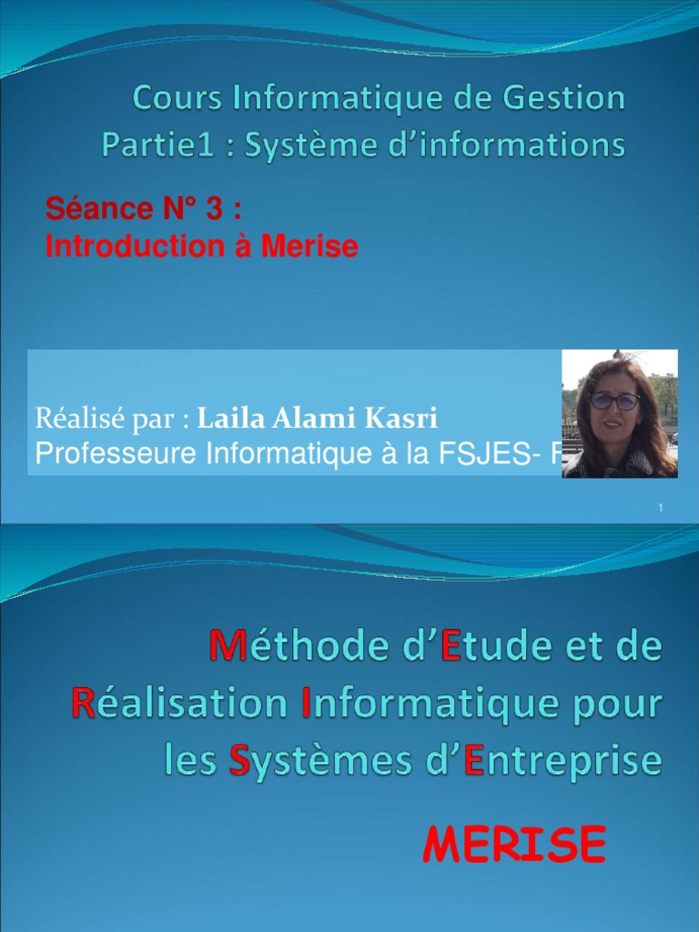 Merise Cours | Download grátis PDF | Gestion informatique | Ingénierie ... Merise Cours | Download grátis PDF | Gestion informatique | Ingénierie ...