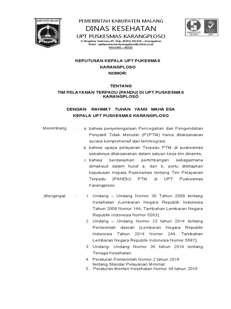 SK Pandu PTM Karlos | PDF