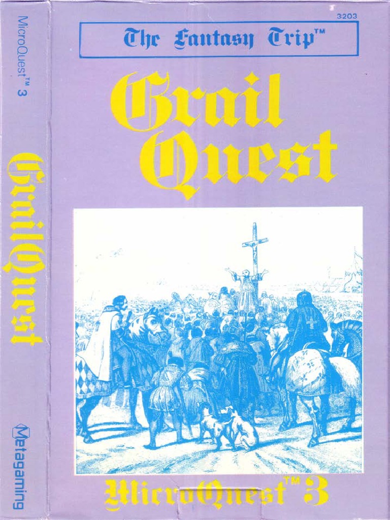 The Fantasy Trip - MQ3 - Grail Quest (3203) | PDF | Knight | Armour