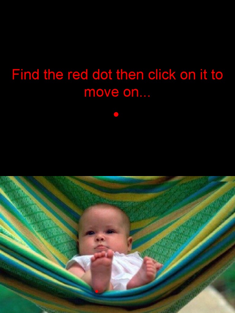 Find and Click the Red Dot Game | PDF