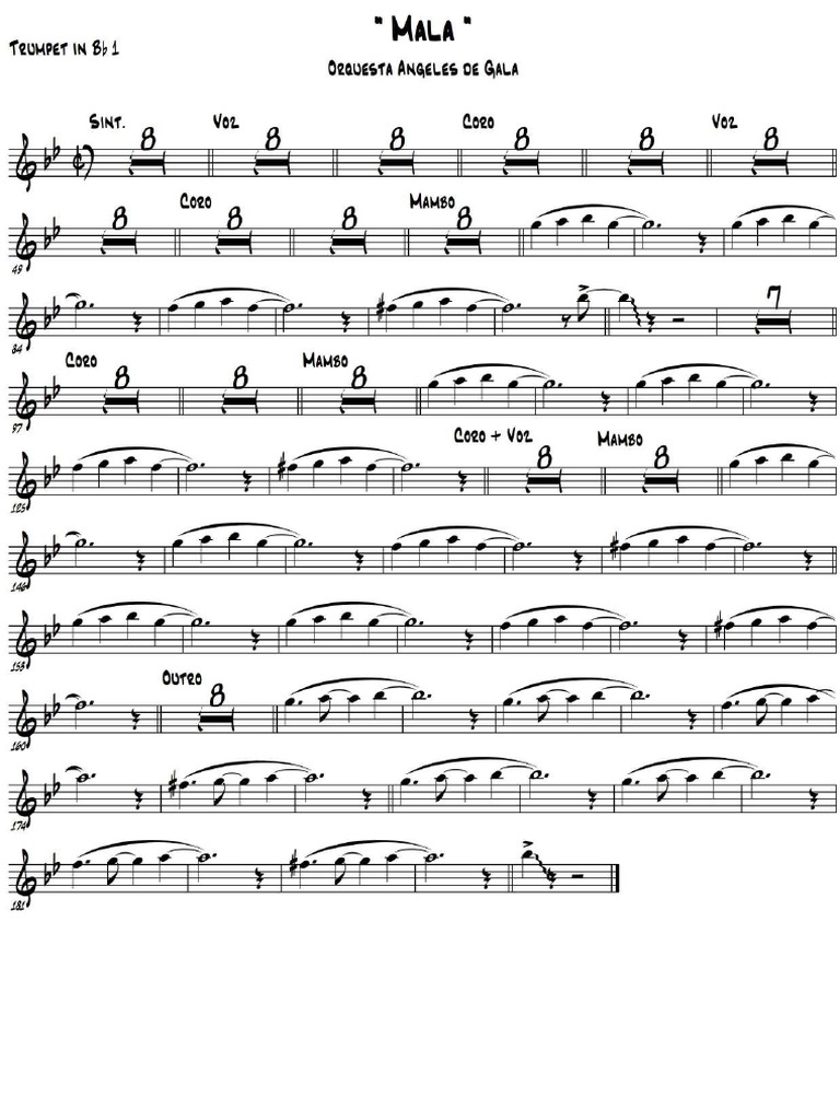 Mala - Marc Anthony | PDF