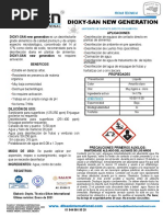 Ficha Técnica Citrosan | PDF | Química | Biología