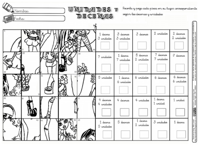 Rompecabezas Valor Posicional | PDF