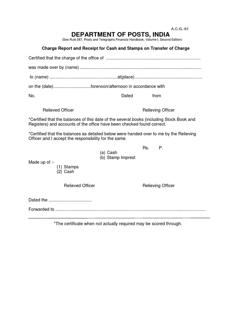 GDS Charge Report Format PDF | PDF