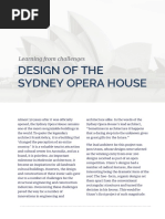 Sydney Opera House: Structure & Design | PDF | Roof | Structural ...