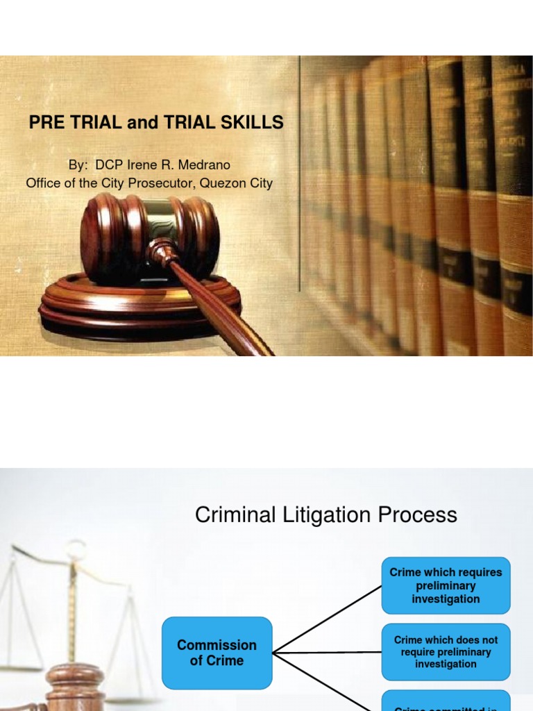 Pre-Trial and Trial Techniques | PDF | Probable Cause | Arrest