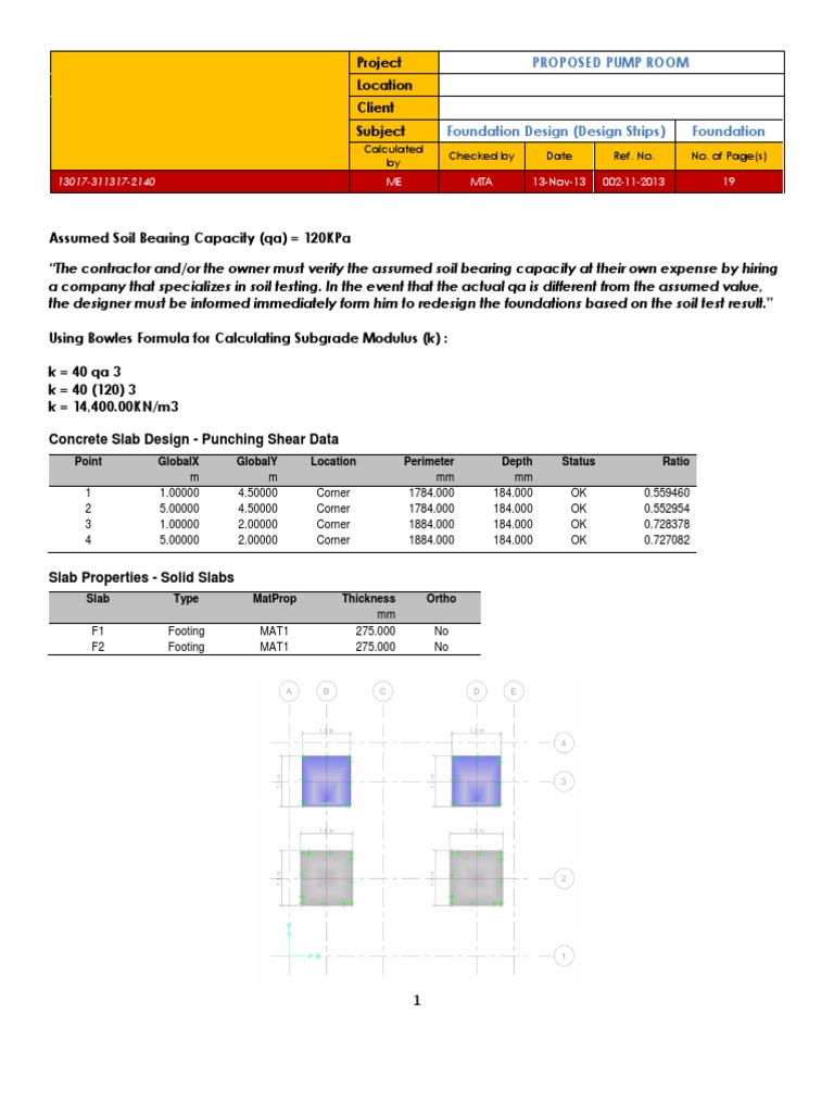 Foundation Design | PDF | Concrete | Foundation (Engineering)