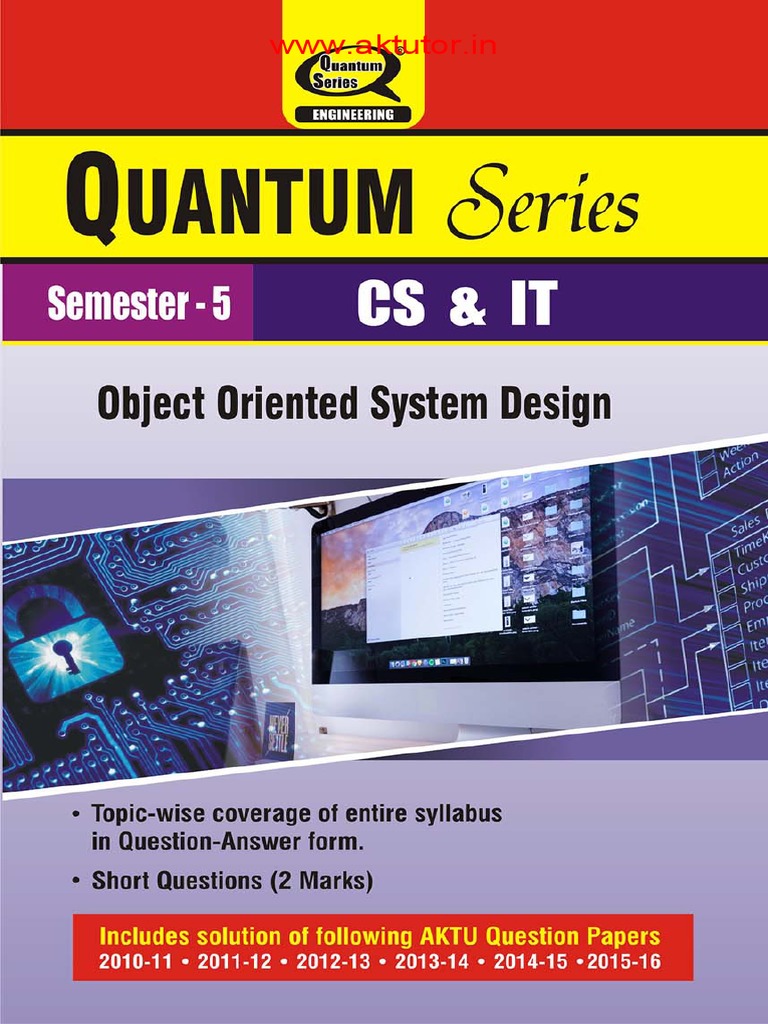 Object Oriented System Design Quantum | PDF | Object Oriented Programming | Method (Computer ...
