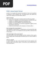 POSH Act Internal Complaints Committee Guide | PDF | Sexual Harassment ...