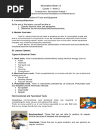 EIM Learning Activity Sheets | PDF | Electrical Connector | Screw
