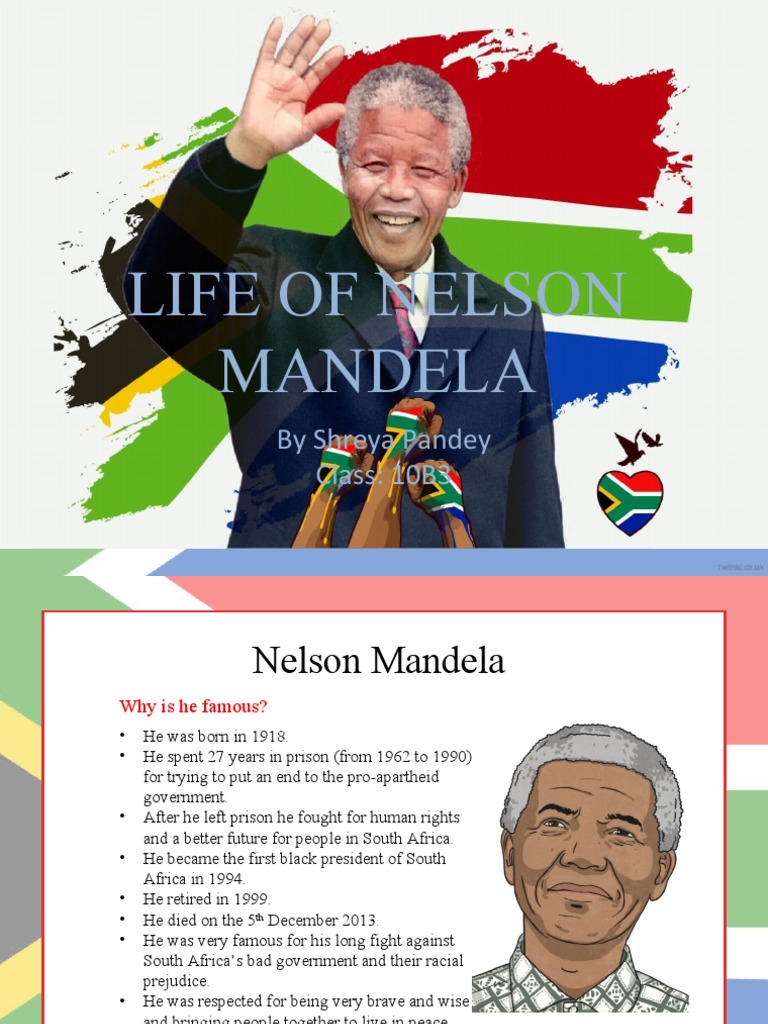 Nelson Mandela: Life and Legacy | PDF | Nelson Mandela | African ...