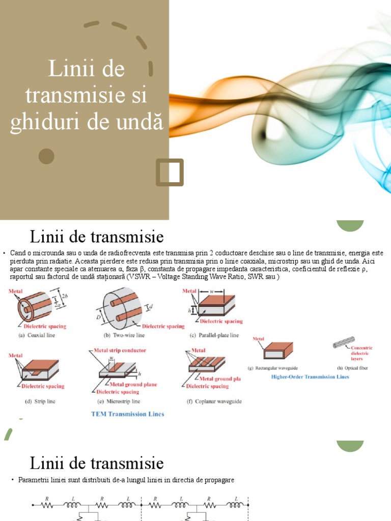 Linii de Transmisie Si Ghiduri de Undă | PDF