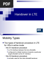 Lte x2 Handover Sequence Diagram | PDF | Lte (Telecommunication) | Transmission Control Protocol