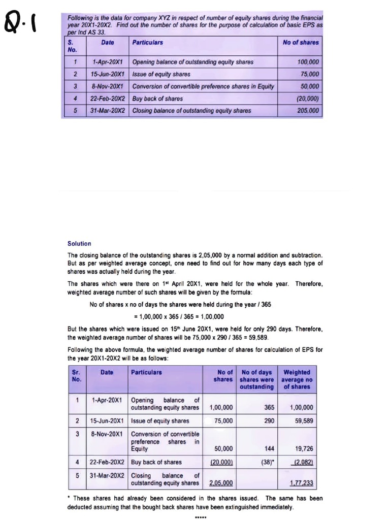 Mcom Ind As 33 Qa | PDF
