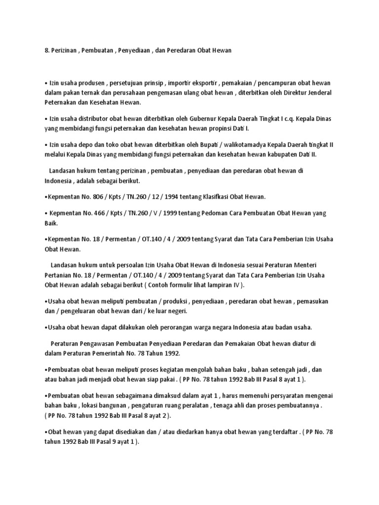 Perizinan (Edit) | PDF Perizinan (Edit) | PDF