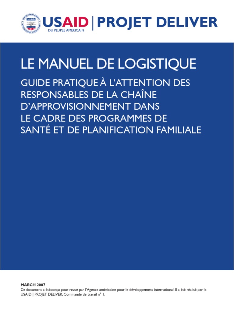 Le Manuel de Logistique Guide Pratique | PDF | Logistique | Inventaire