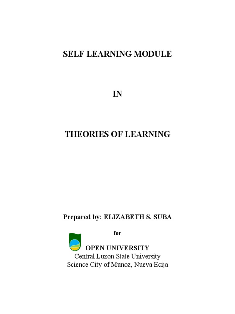 Module TOL | PDF | Classical Conditioning | Learning