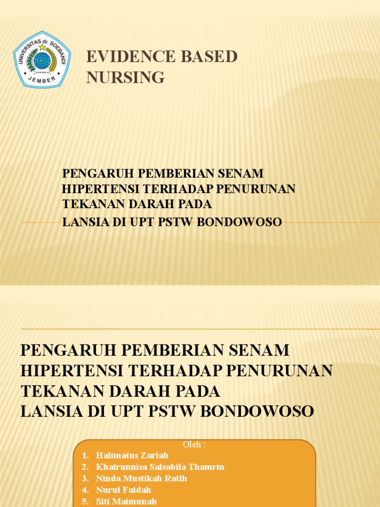 Ebn Gerontik Kelompok 2 | PDF