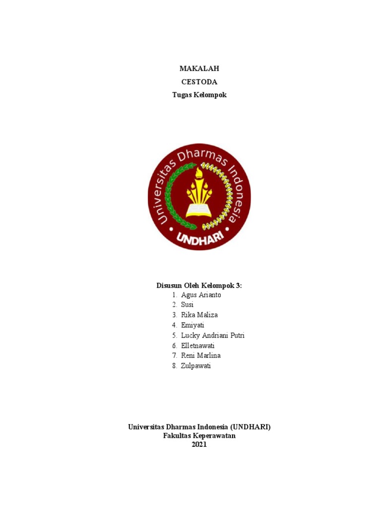 Cacing Cestoda: Epidemiologi dan Dampak | PDF
