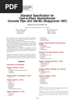 ASTM C478 - Circular Precast Manhole Sections | PDF | Concrete | Cement