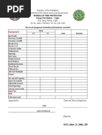 Self Contained Breathing Apparatus (Scba) Weekly and Monthly Checklist ...