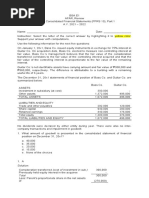 Sol. Man. Chapter 4 Consol. Fs Part 1 | PDF | Goodwill (Accounting) | Equity (Finance)