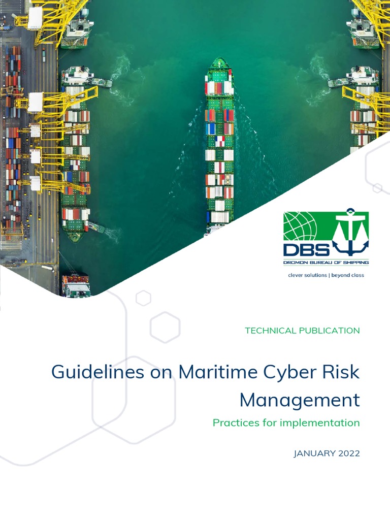 Guidelines On Maritime Cyber Risk Management 2022 | PDF | Computer ...