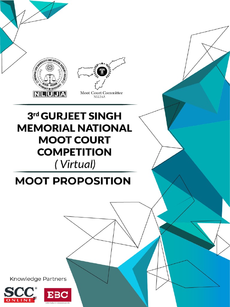 Moot Proposition, 3rd GSM NMCC | PDF | Bail | Supreme Court Of India