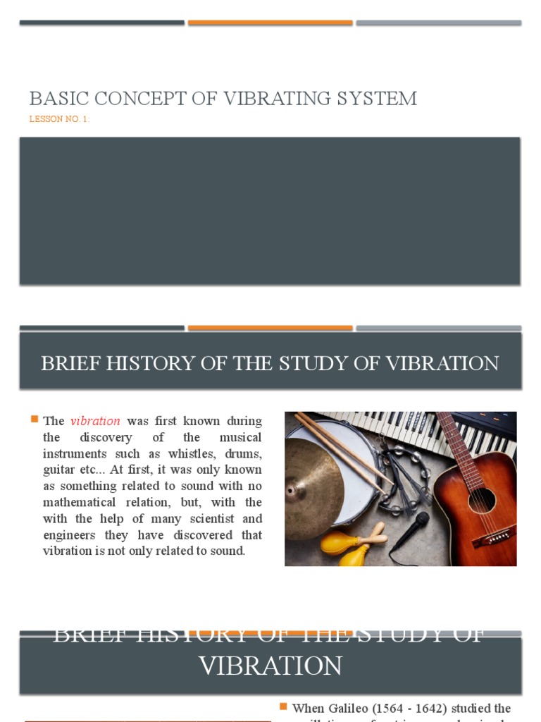 Basic Concept of Vibrating System Lesson 1 | PDF | Viscosity | Shear Stress
