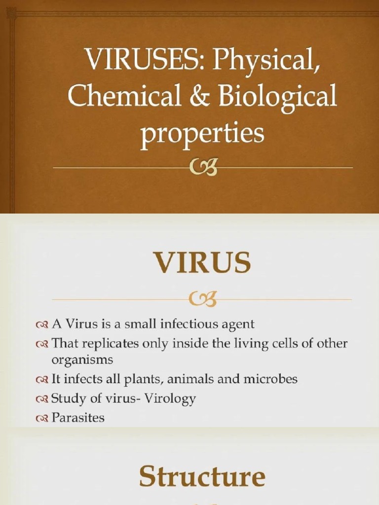 Properties of Viruses | PDF