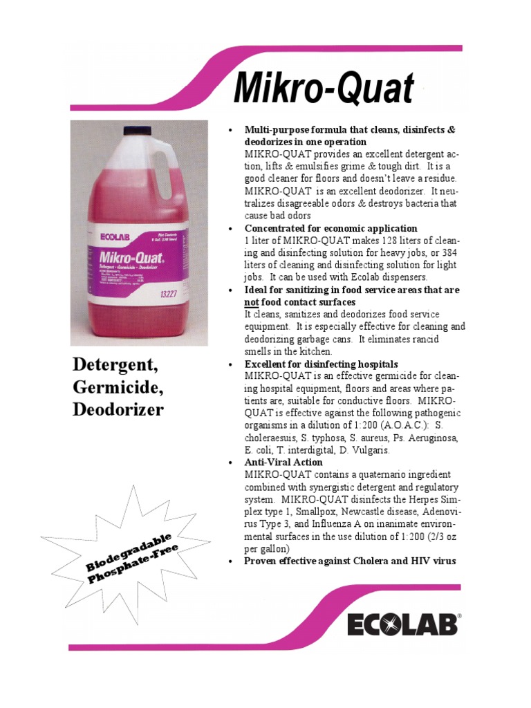 Mikroquat FT | PDF