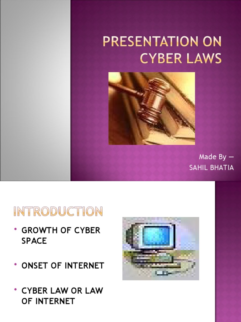 Cyber-Laws in India | PDF | Social Science
