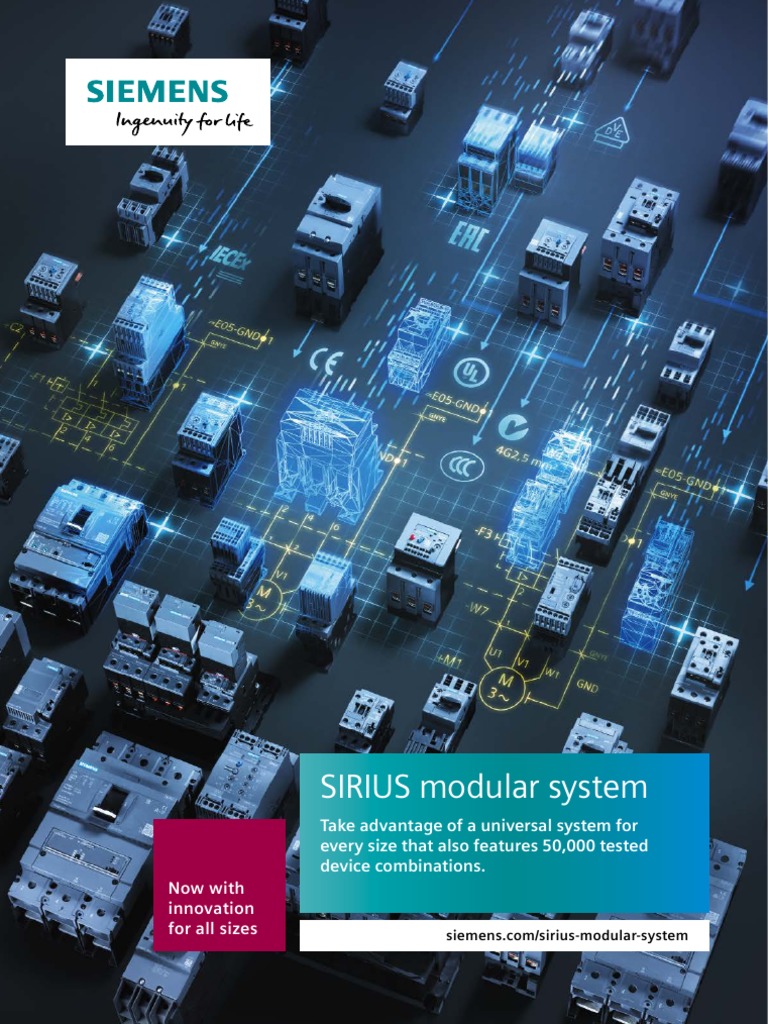 SIRIUS Modular System - Brochure1 | PDF | Relay | Automation