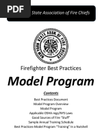 Basic Firefighter Training PDF | PDF