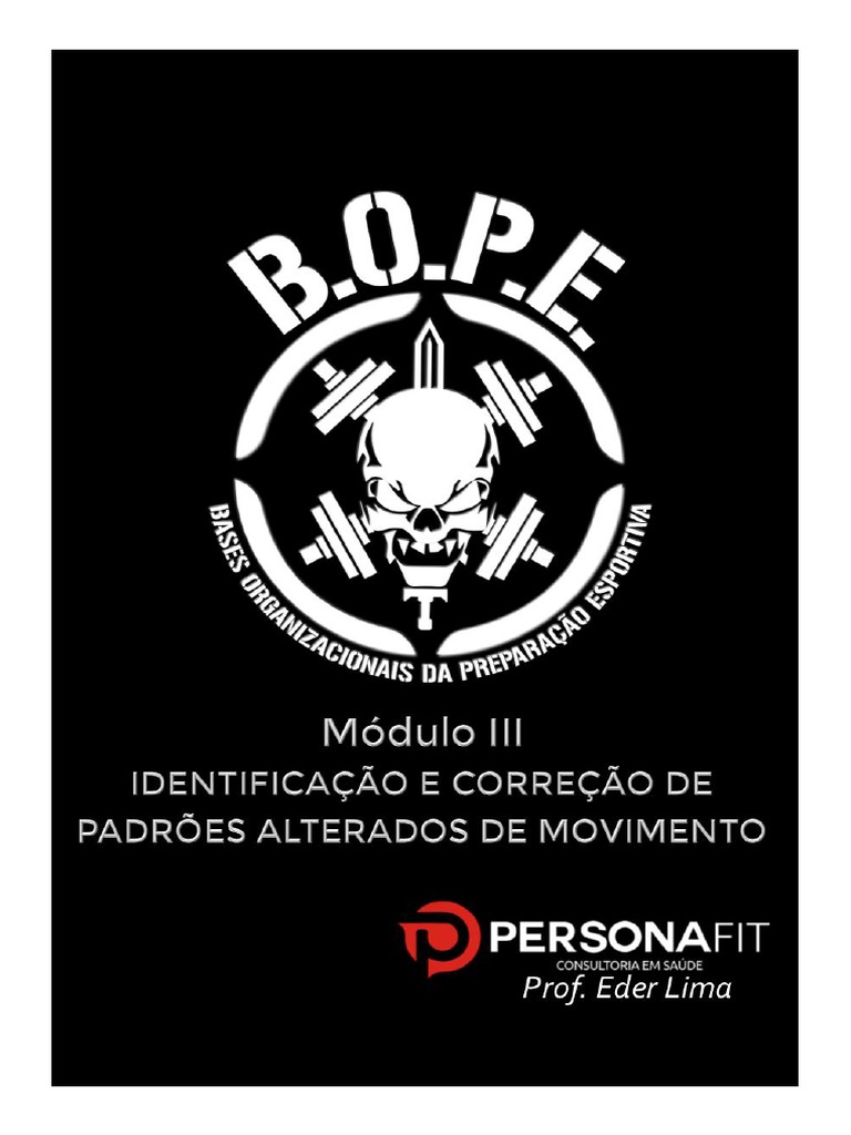 Bope Material Didático Módulo Iiii | PDF