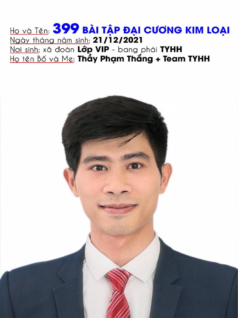 399 Bài Tập Đại Cương Kim Loại - Vip Tyhh | PDF