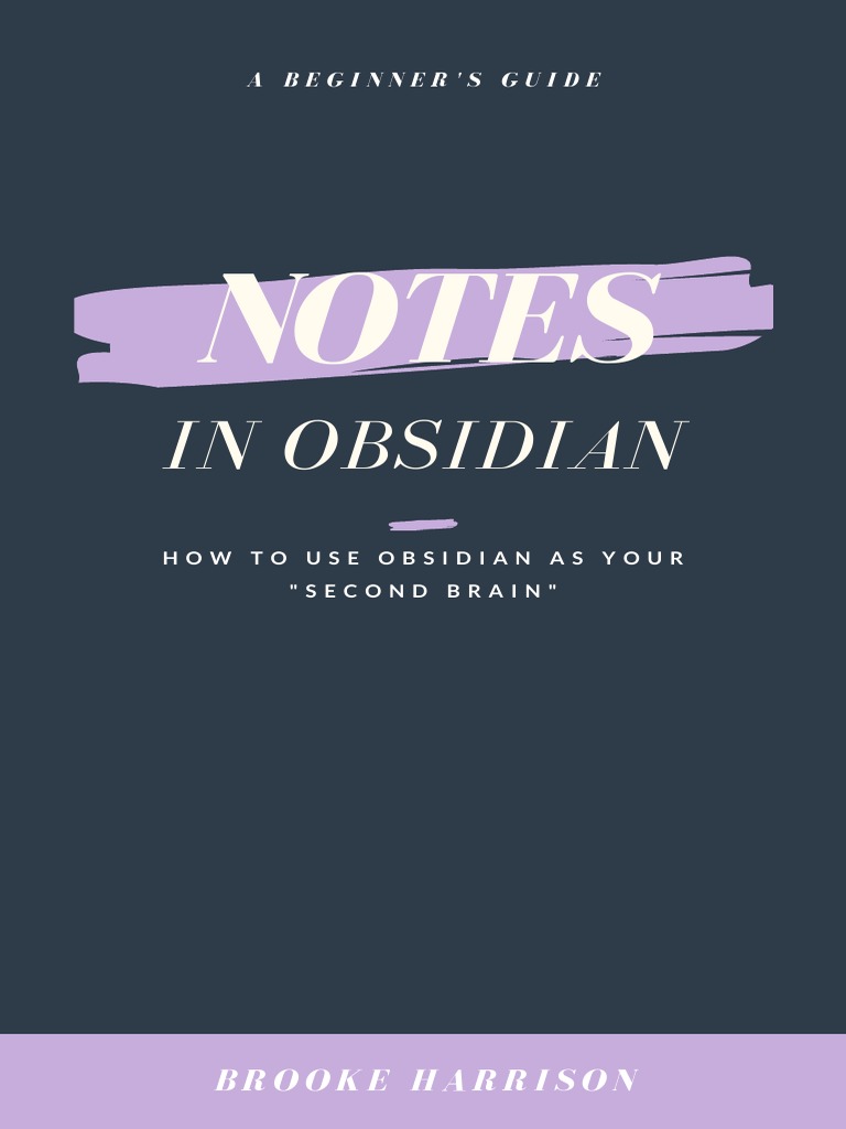 Notes: in Obsidian | PDF | Computer File | Hyperlink