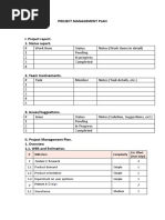 Project Sign-off Sheet Template | PDF | Art