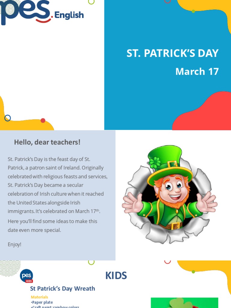 Booklet St. Patrick's Day | PDF