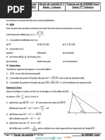 Corrige Manuel Scolaire 3 Math Section Math t1 | PDF