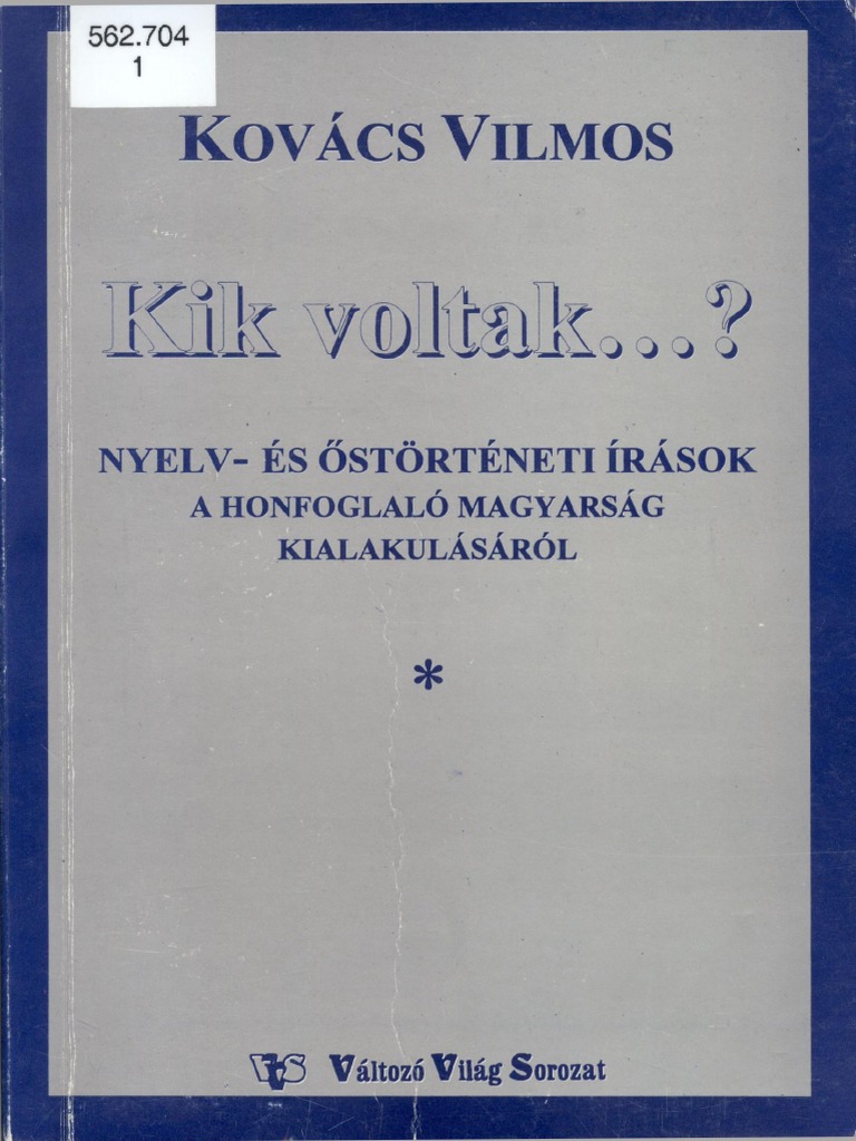 Kovacs Vilmos Kik Voltak... 1 | PDF