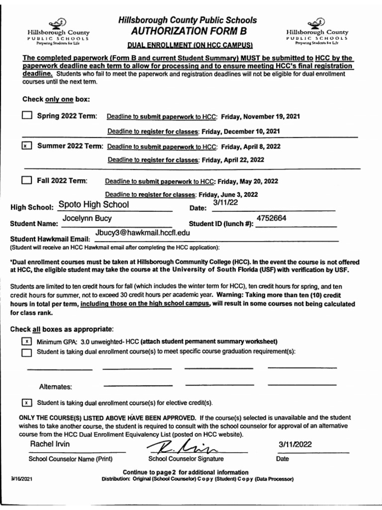 Authorization Forms | PDF