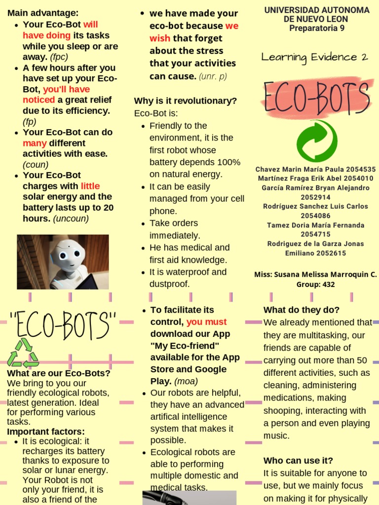 Eco Bots | PDF | Cognition | Cognitive Science