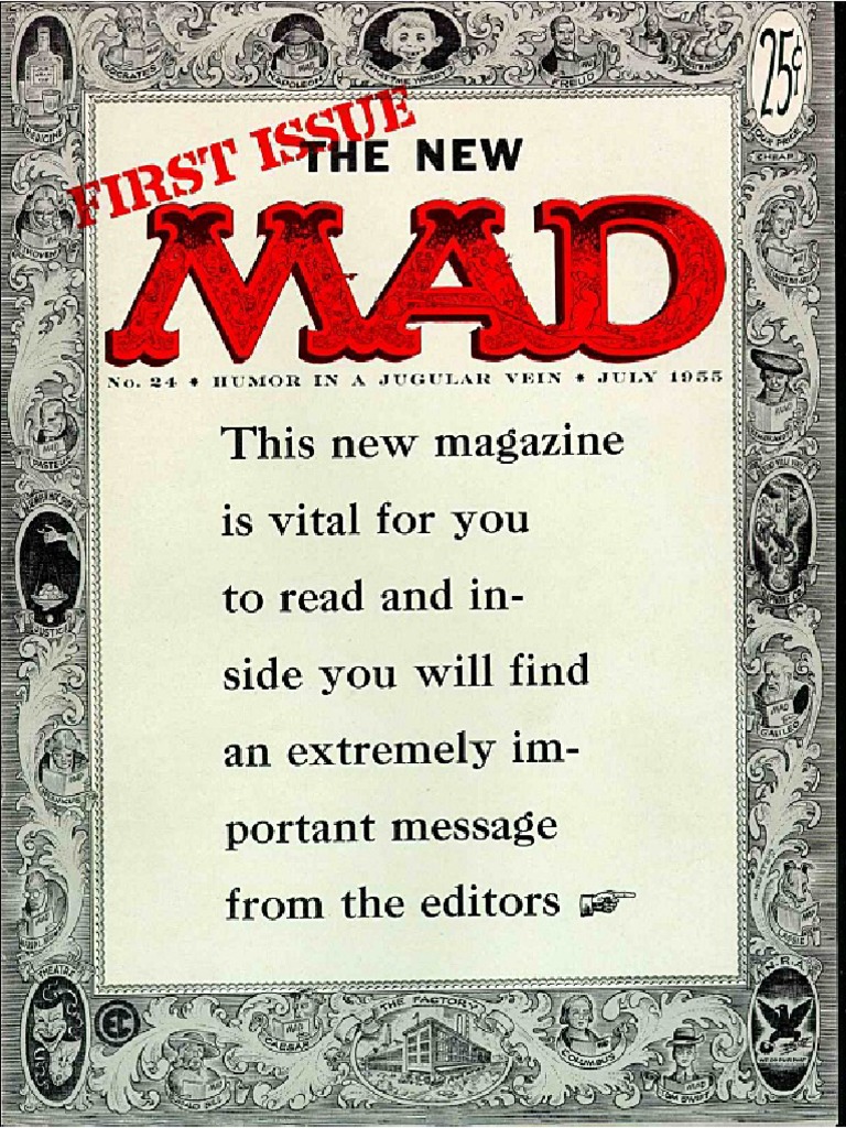MAD Magazine 024 (1955) | PDF