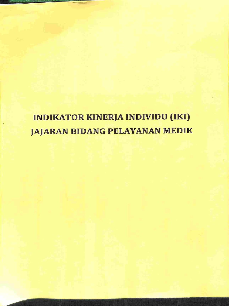 Iki Bidang Yanmed | PDF