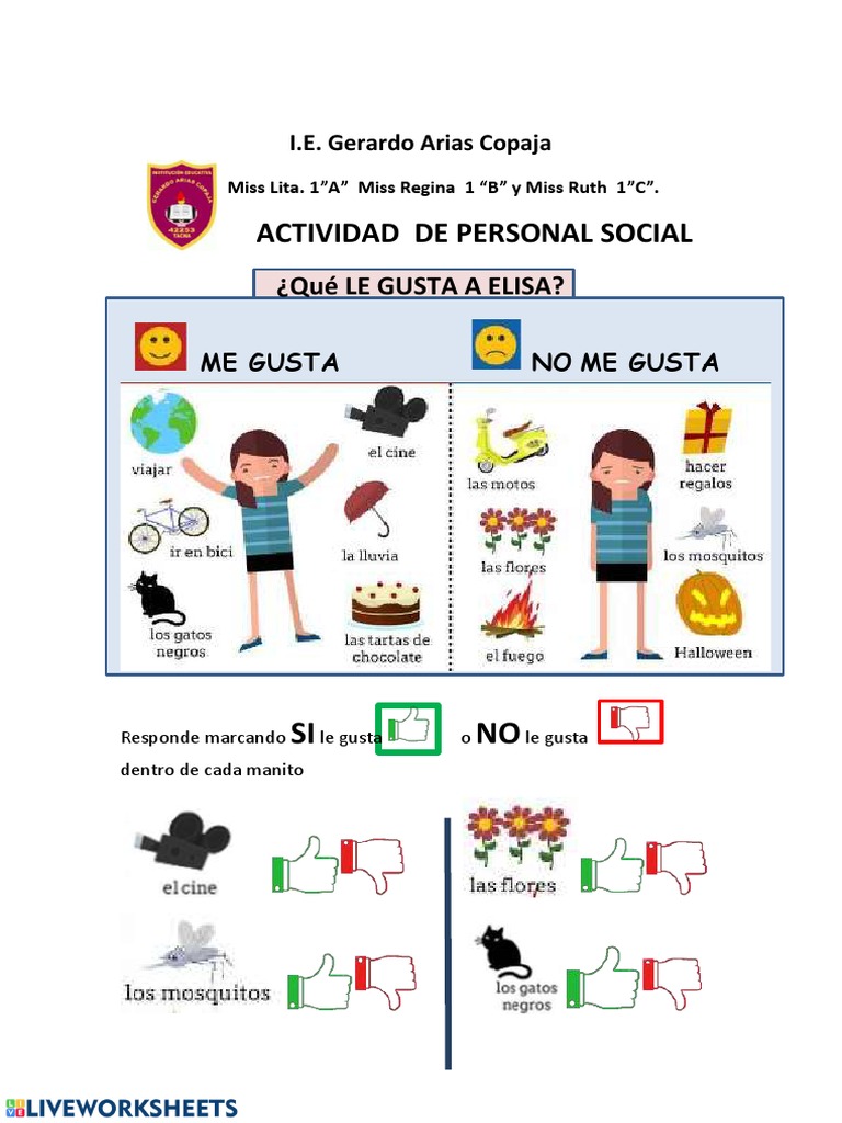Gustos y Preferencias | PDF
