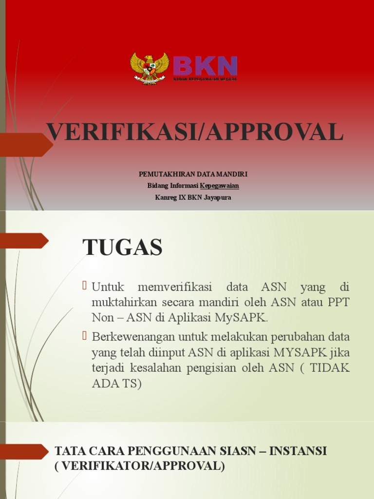 Verifikator PDM Siska New | PDF