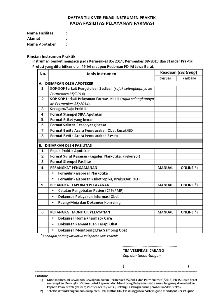 Daftar Tilik | PDF | Pengembangan Diri | Teknologi & Rekayasa