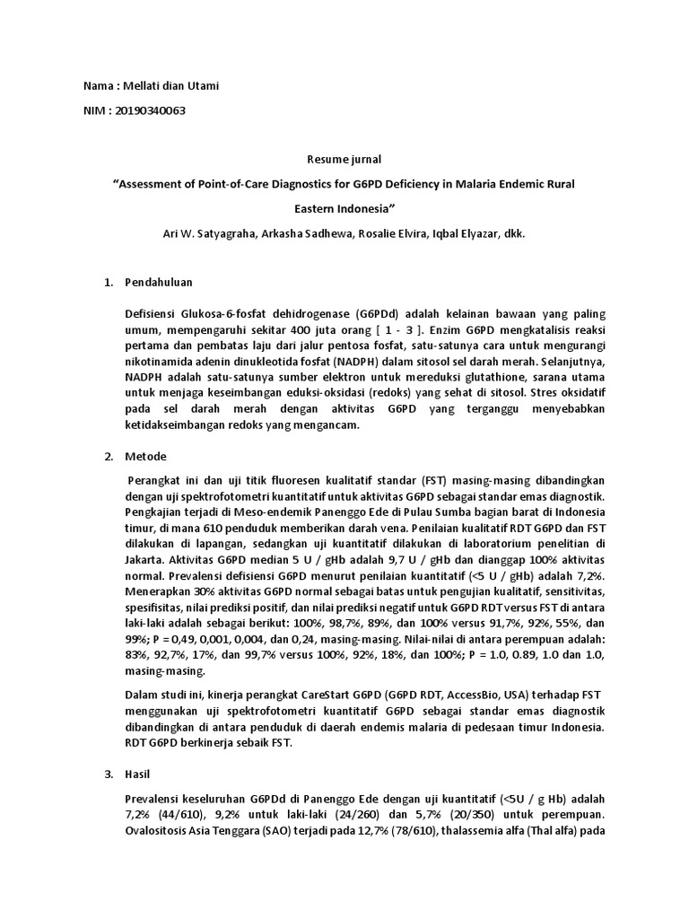 Mellati Dian Utami - Resume Jurnal PBL 2 | PDF | Pengembangan Diri | Sains & Matematika