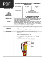 SOP Penggunaan APAR | PDF